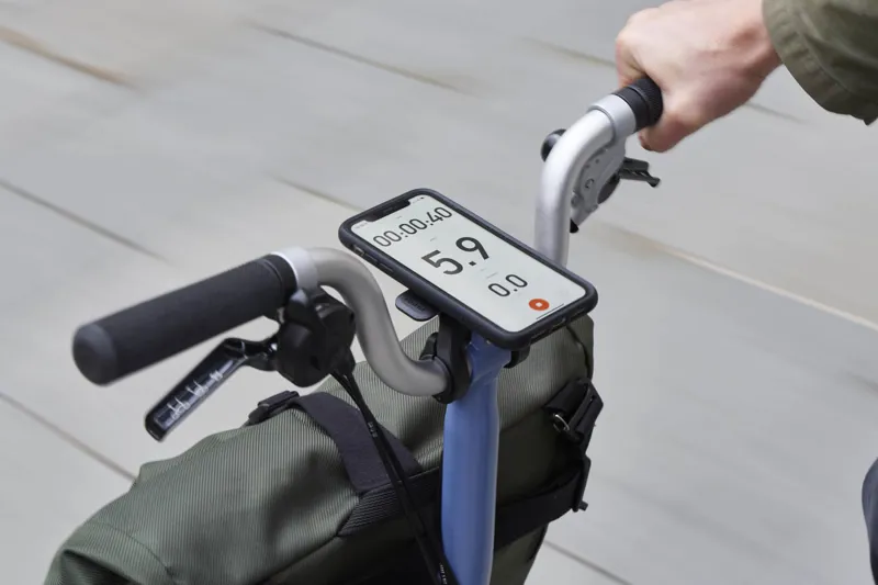 Brompton Quad Lock Handlebar Phone Mounting Bracket